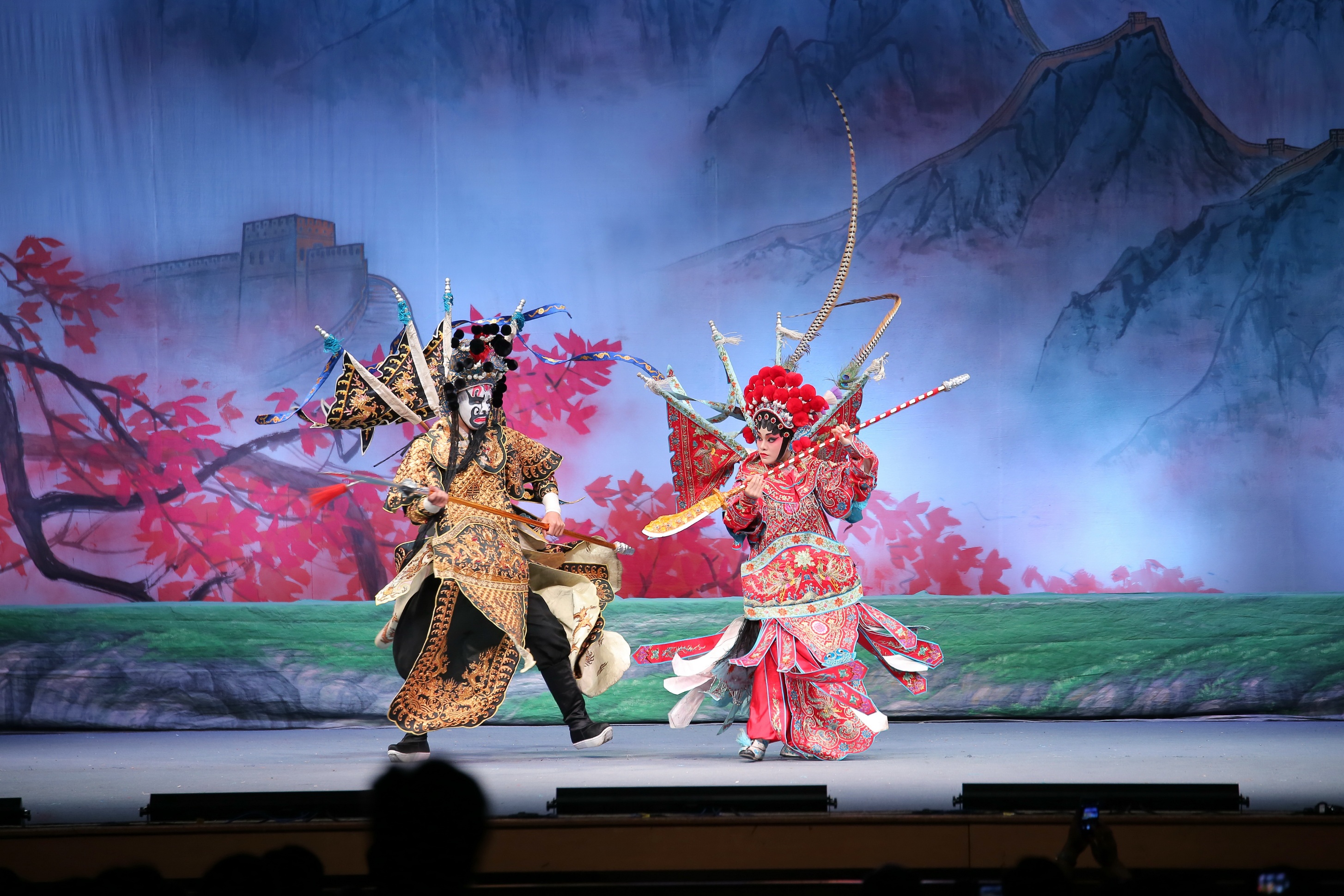 Ópera de Pequim é uma das atracções das comemorações do Ano Novo Chinês ...