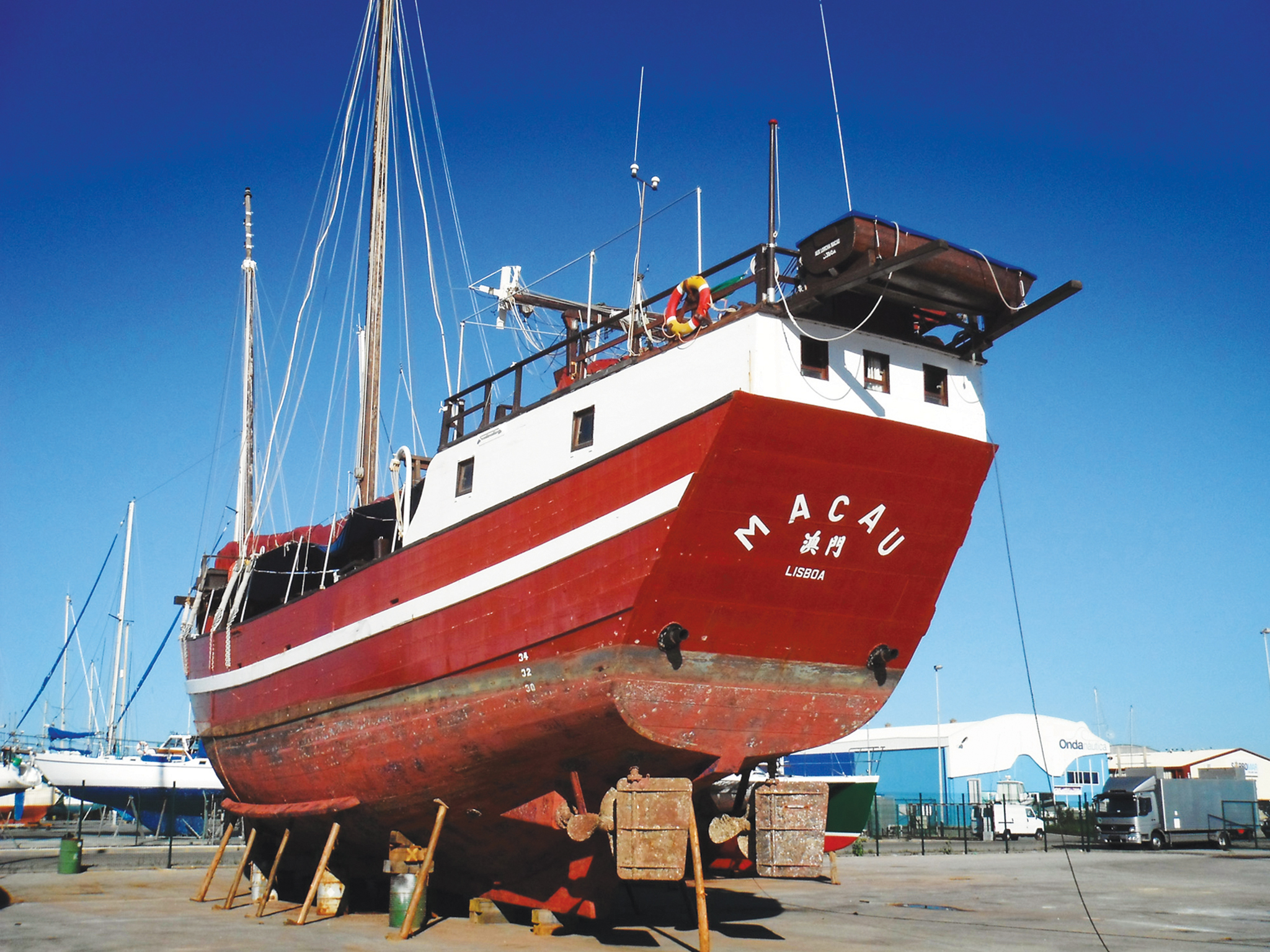 Lorcha Macau | Embarcação foi totalmente destruída – Hoje Macau