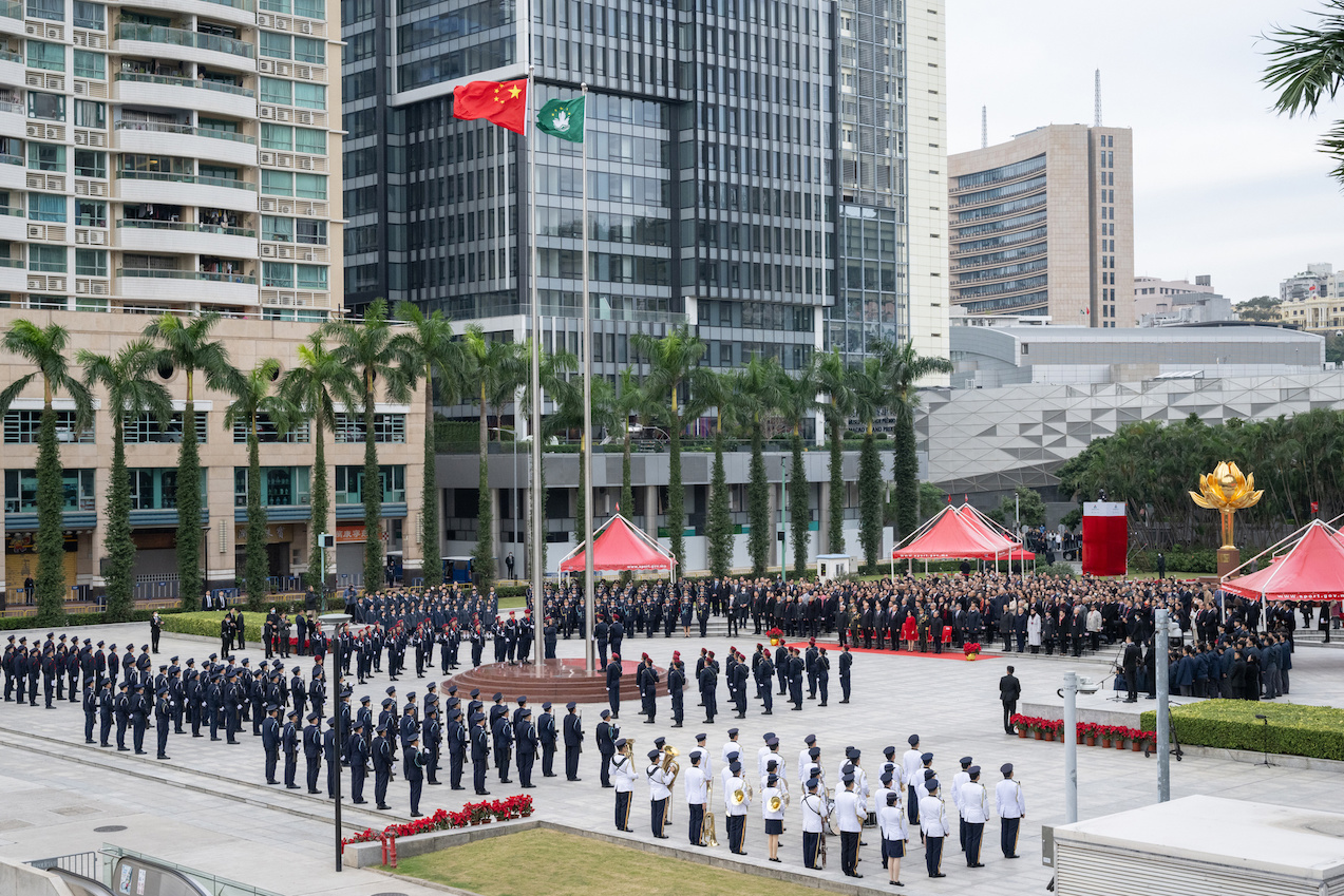bandeiras forças segurança patriotismo raem – Hoje Macau